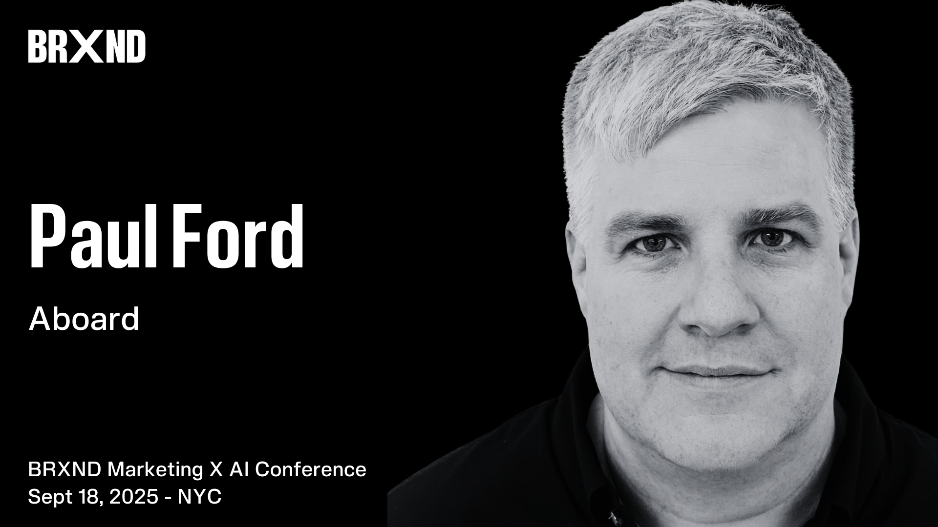 Paul Ford | President | BRXND | BRXND